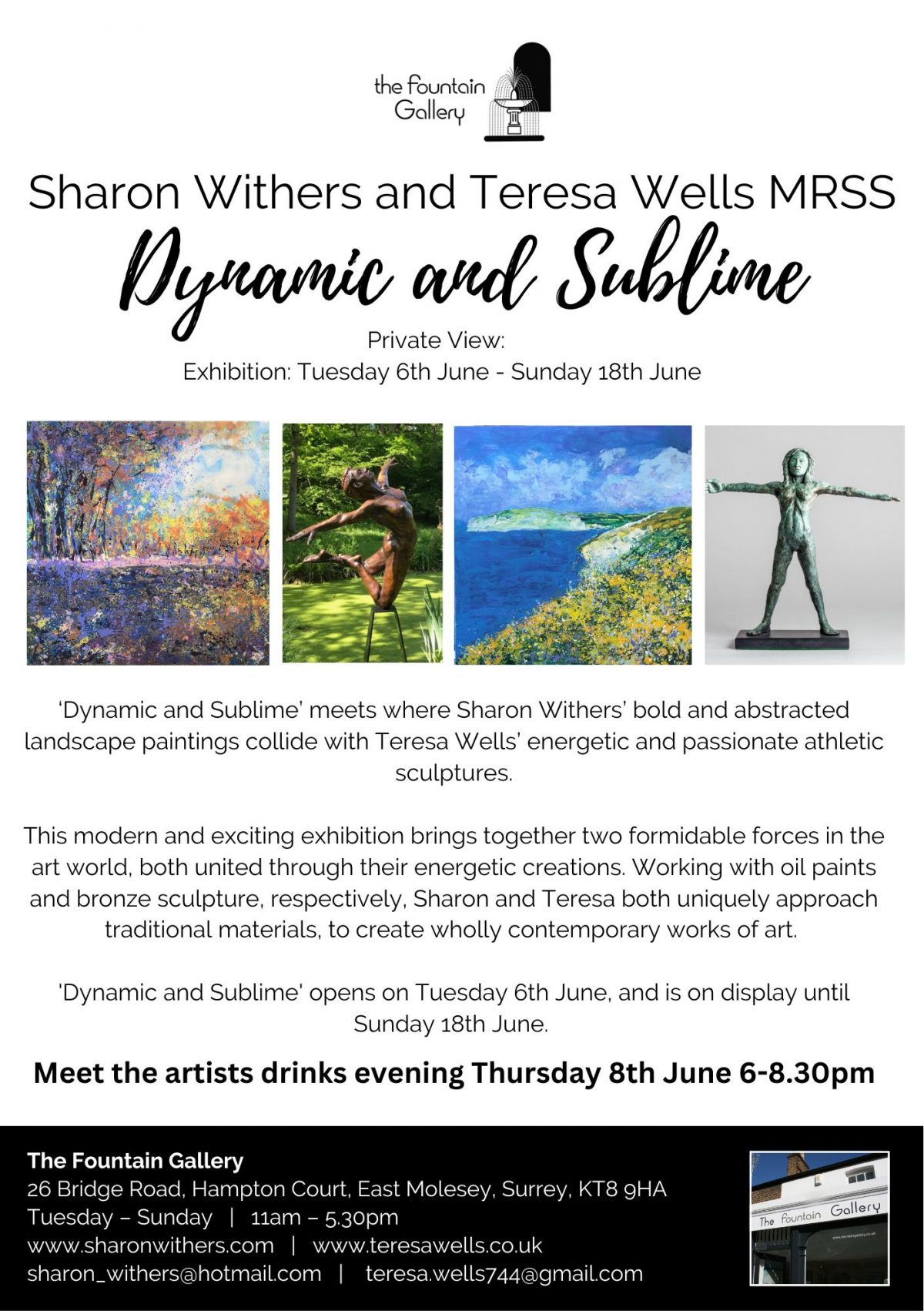 Dynamic & Subline Exhibition - Sharon Withers & Teresa Wells